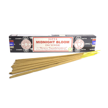 Благовония Satya B 450B15MiB Midnight Bloom Полуночное цветение 15gm уп ...