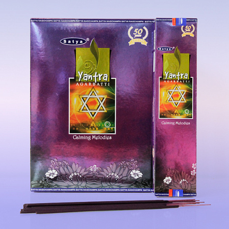 Благовония Satya M Yantra Янтра 20gm уп-12шт 450Yan20 купить оптом по ...